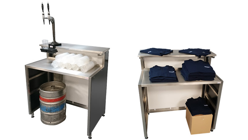 Portable Bar for Events | Folding Portable Bar Units | Servaclean